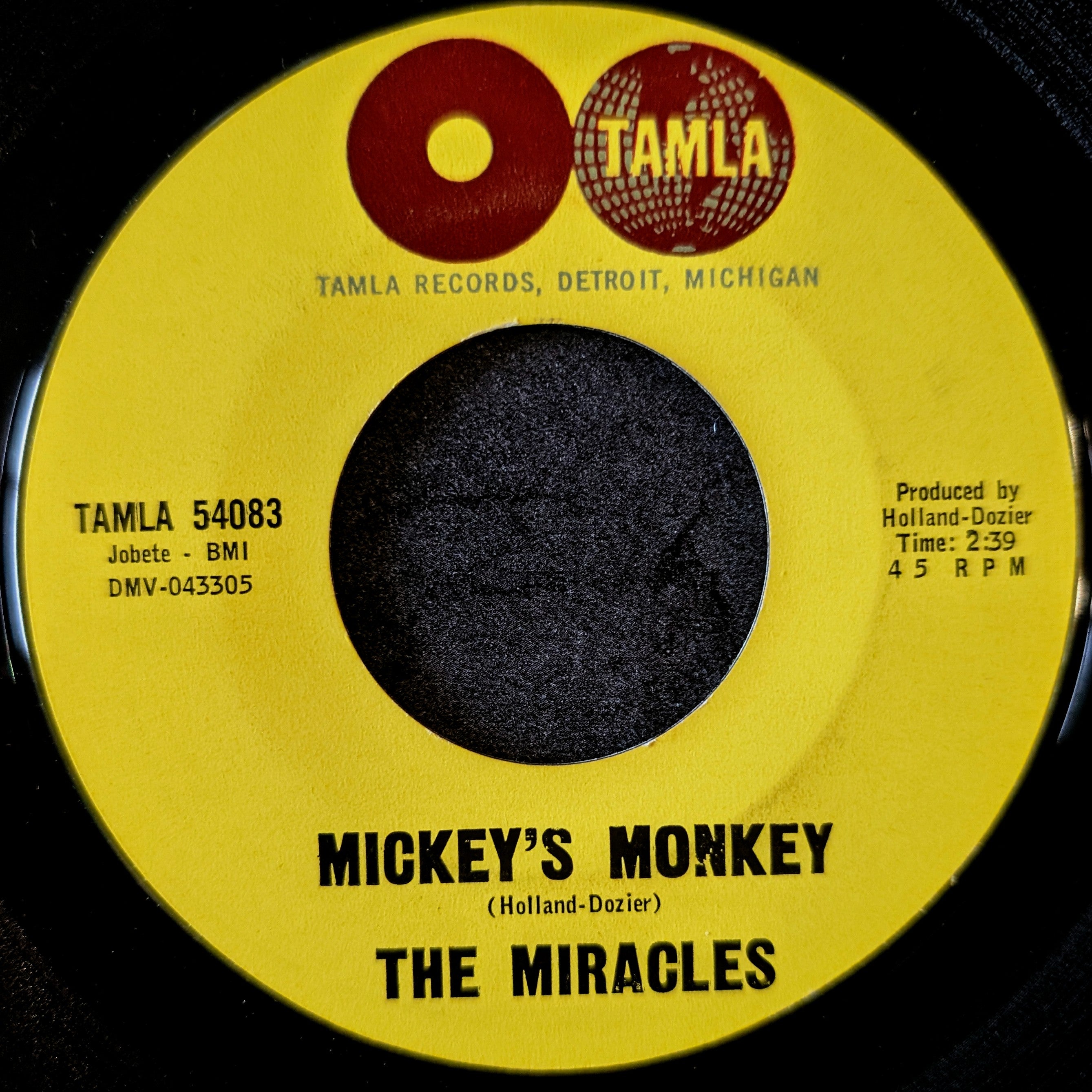 The Miracles-Mickey's Monkey/ Whatever makes you happy – 1st St Records